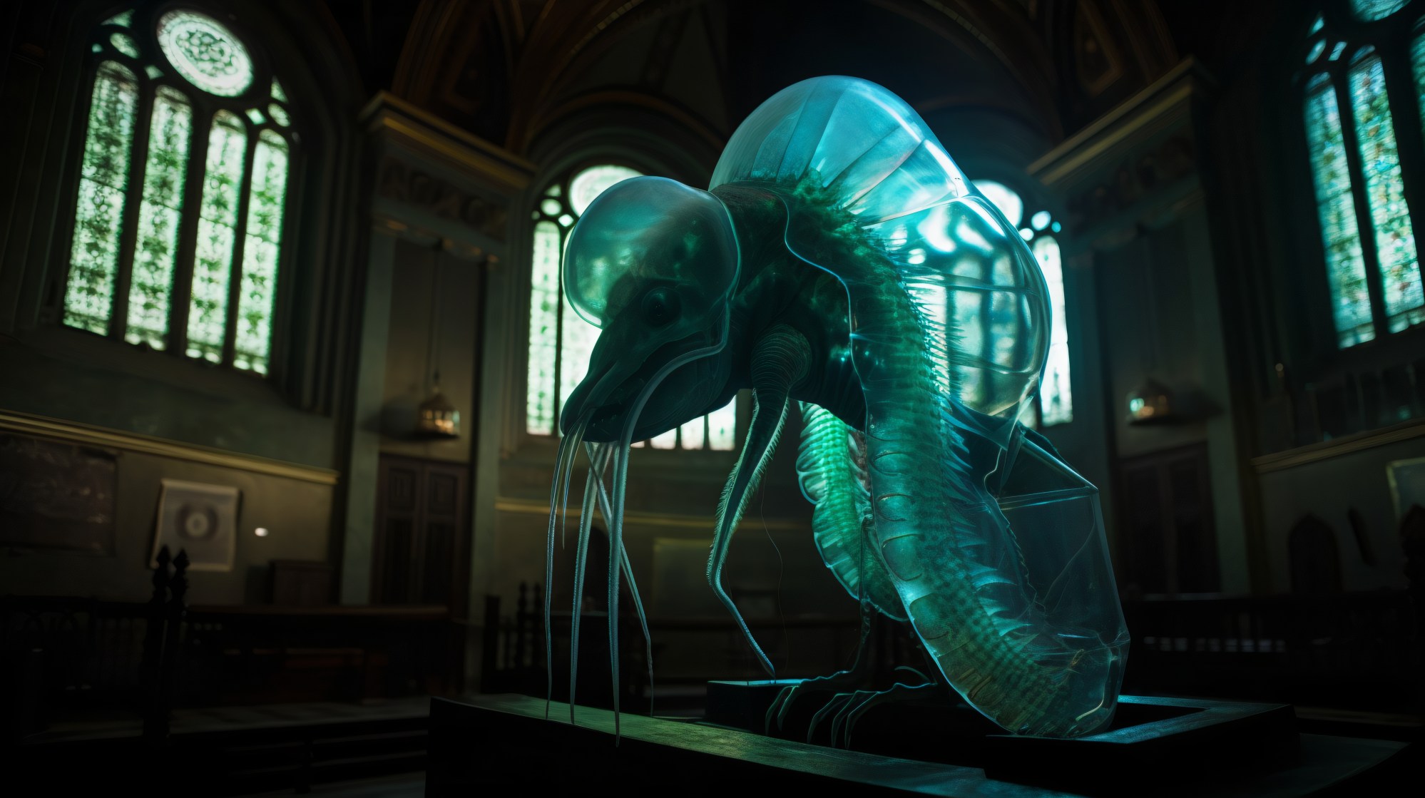 The Xenobiology Museum – Virtual Museum of Alien Life – Imagined by a ...