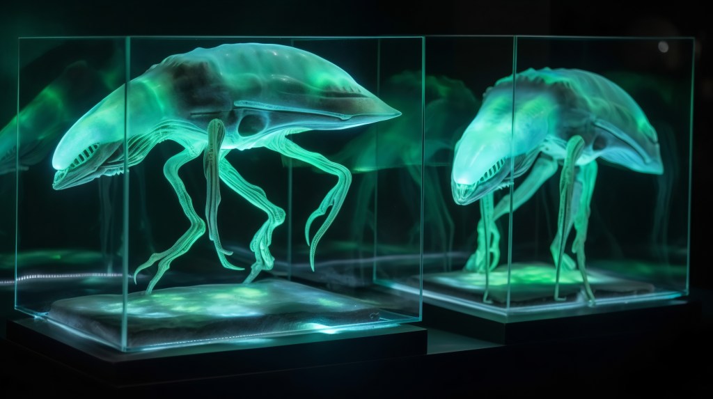 The Xenobiology Museum – Virtual Museum of Alien Life – Imagined by a ...